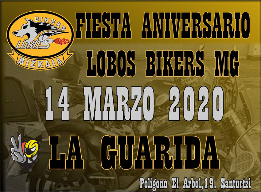 Fiesta Aniversario Lobos Bikers MG Santurce