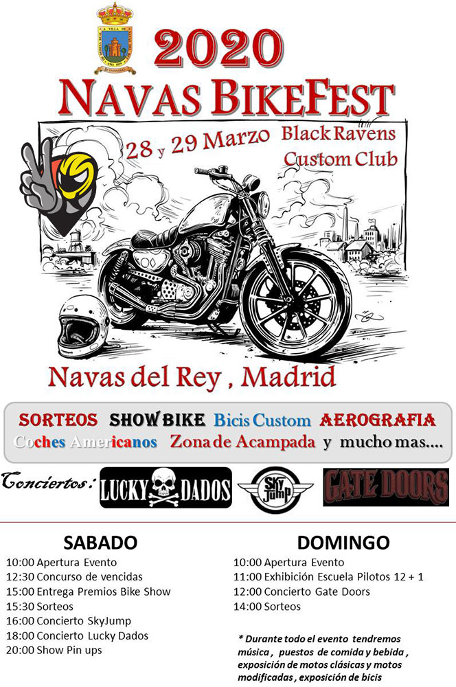 Navas BikeFest 2020 en Navas del Rey, Madrid